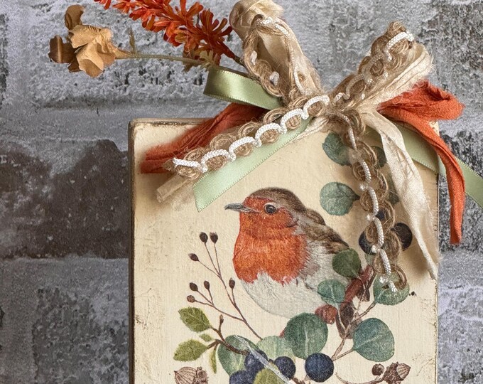 Farmhouse Rustic Bird Shelf Sitters - Etsy