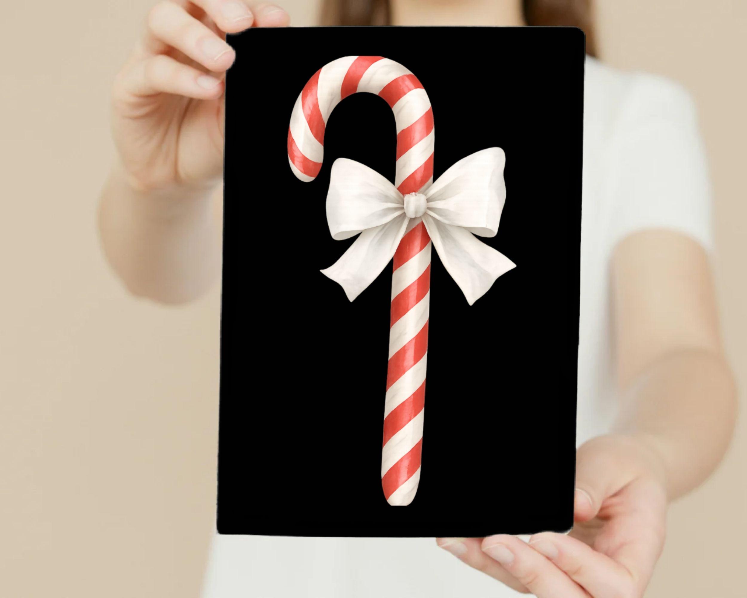 Tiny Christmas High Contrast Baby Flashcards | Black White Red Visual ...