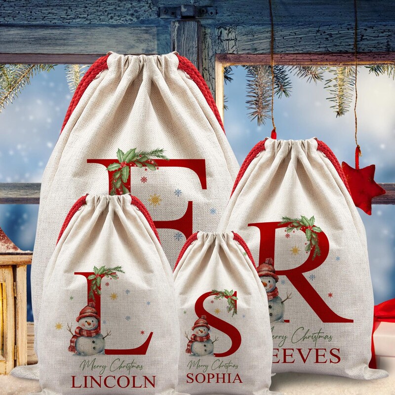 Personalized Santa Sack - Etsy