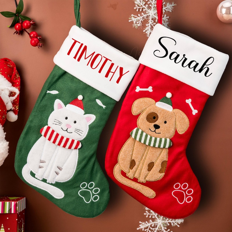 Cat Stockings - Etsy