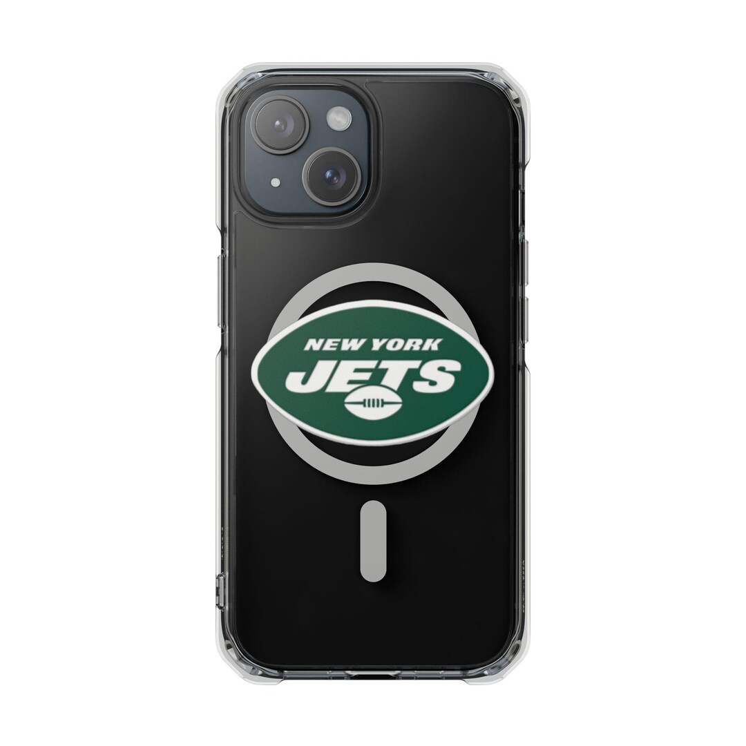 Football Team Magnetic Clear Impact iPhone Case, Jets iPhone Cover, NFL ...