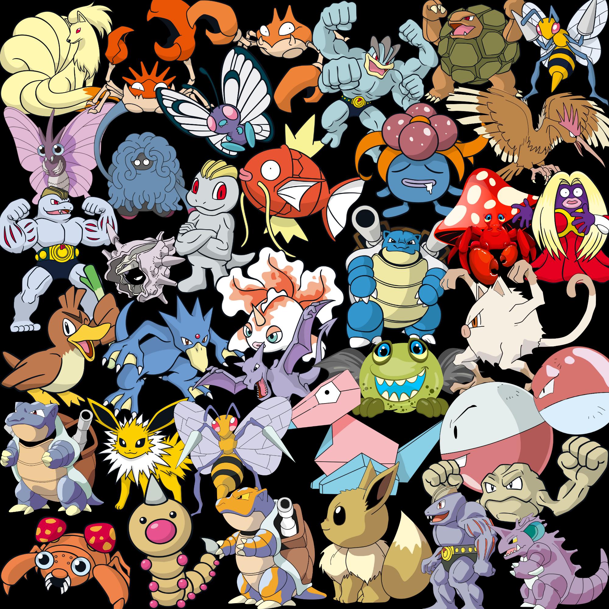 1700+ Pokemon Designs Bundle | Layered SVG Files | Unique Designs for ...