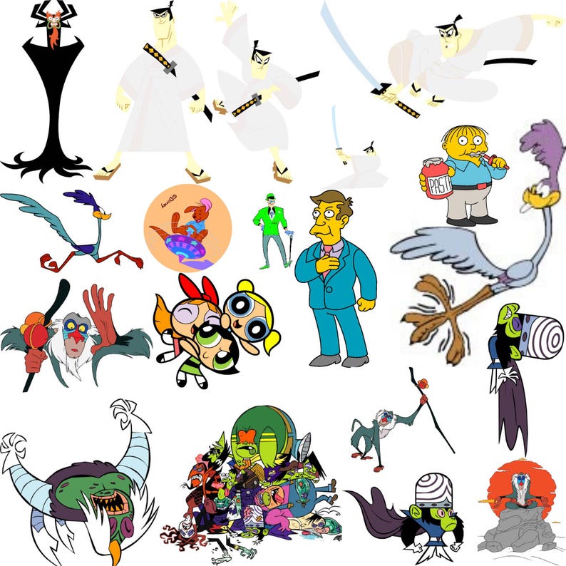 2500 Cartoon Network Bundle | Ai,eps,jpg, GIF Files | Ultimate ...
