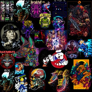 119 Halftone PNG Design Bundle High-quality Halftone Patterns for T ...