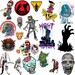 300 Zombie Design Bundle - PNG & SVG Files | Spooky Undead Graphics for ...