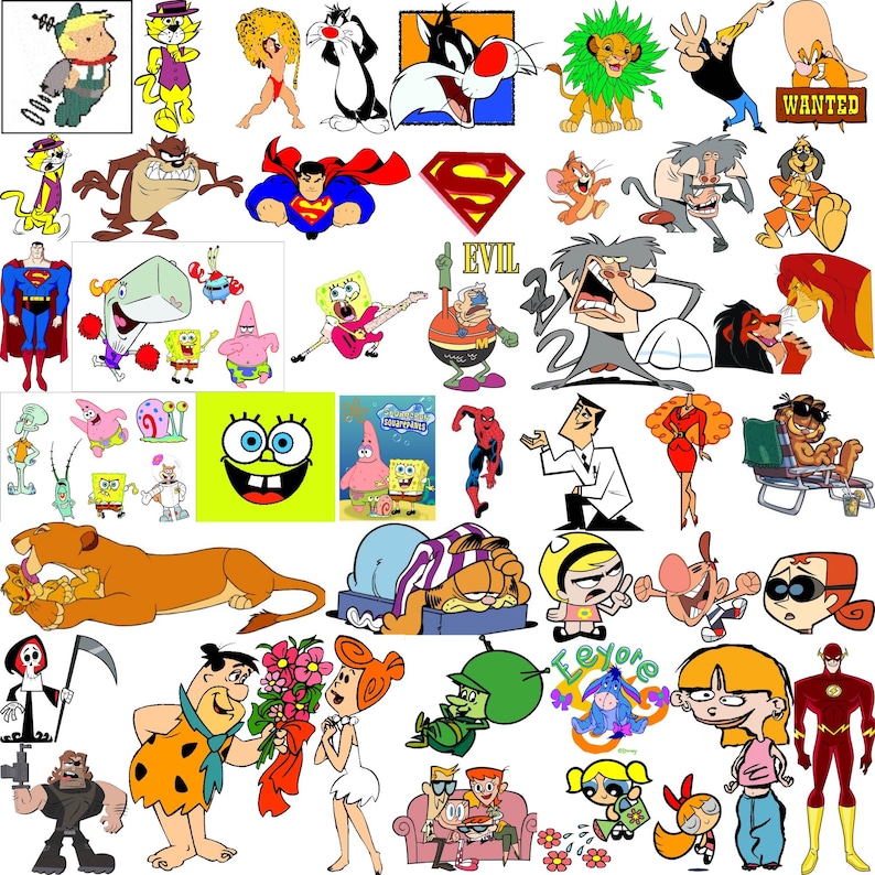 2500 Cartoon Network Bundle | Ai,eps,jpg, GIF Files | Ultimate ...
