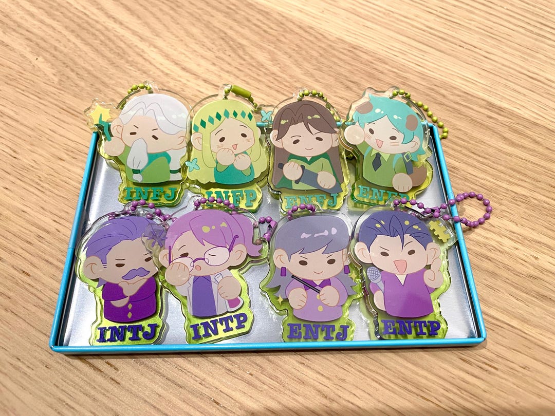 MBTI Charms & Stickers - Etsy