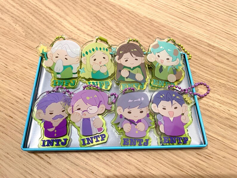 MBTI Charms & Stickers - Etsy