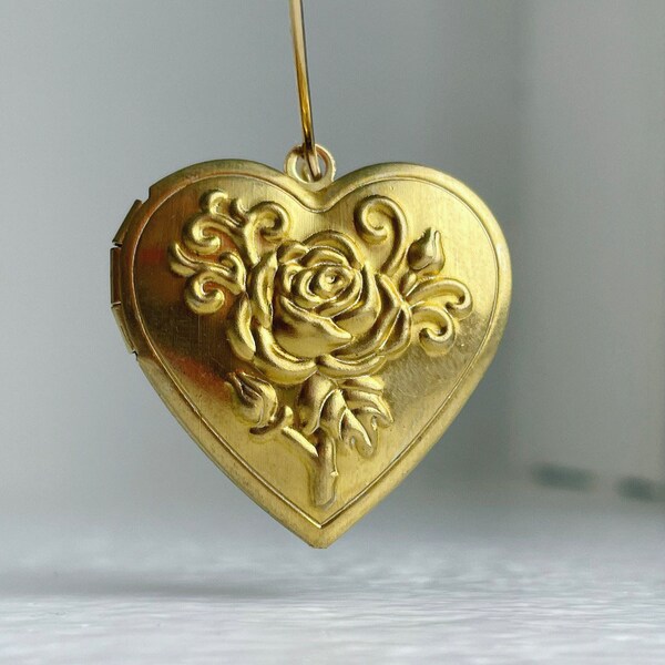 Brass Locket - Etsy