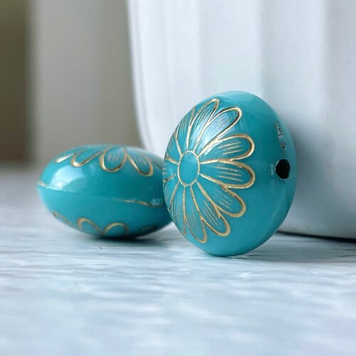 Carved Etched Royal Blue Gold Acrylic Coin Pillow Floral - Etsy