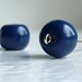 Vintage Blue Pitted Granite Round Lucite Beads Organic 16mm (10) - Etsy