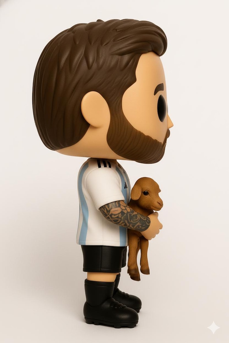 Lionel Messi GOAT Resin Figure, Football Legend Collectible - Etsy
