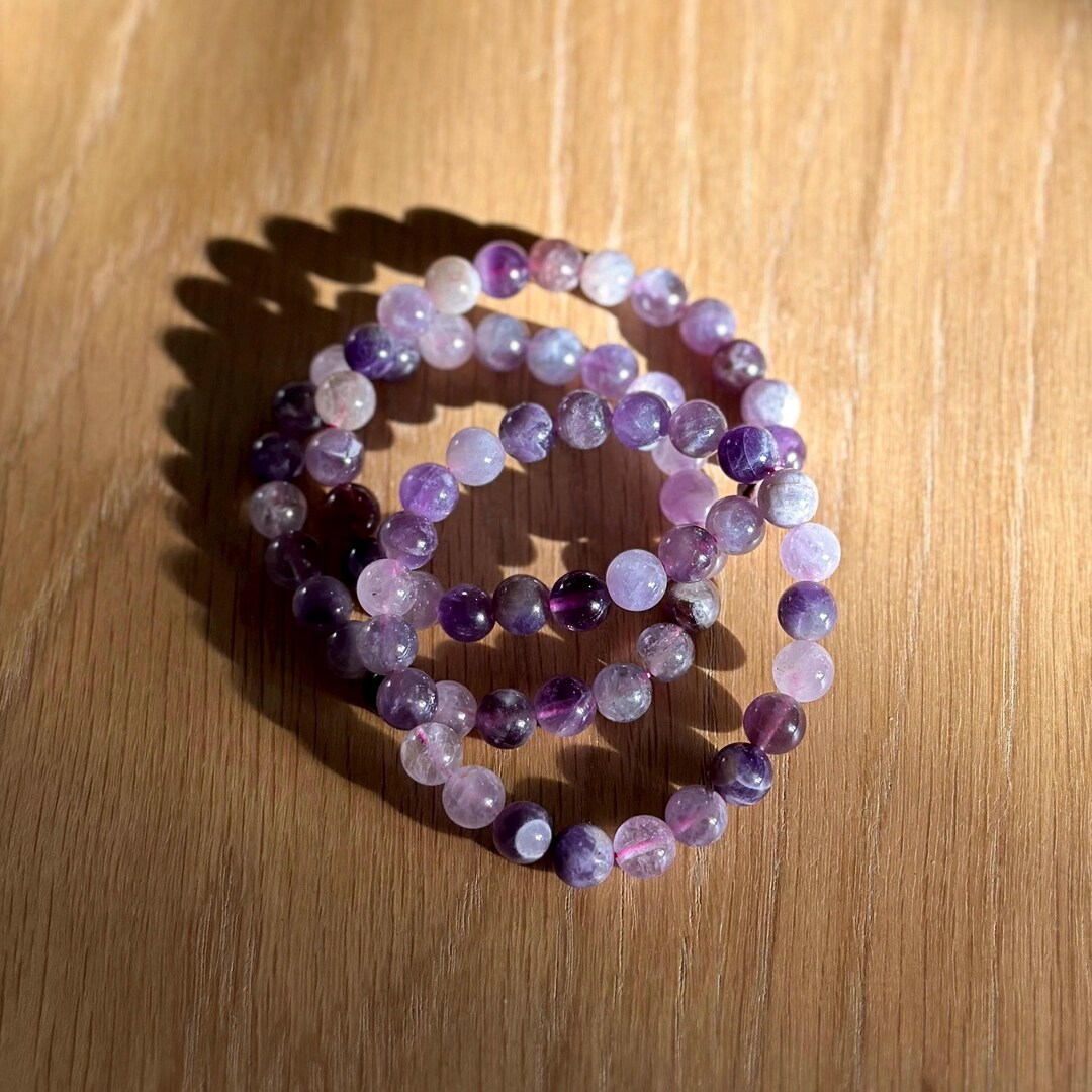 Amethyst Graduation Bracelet 2025 - Crystal Jewelry for Stress Relief ...