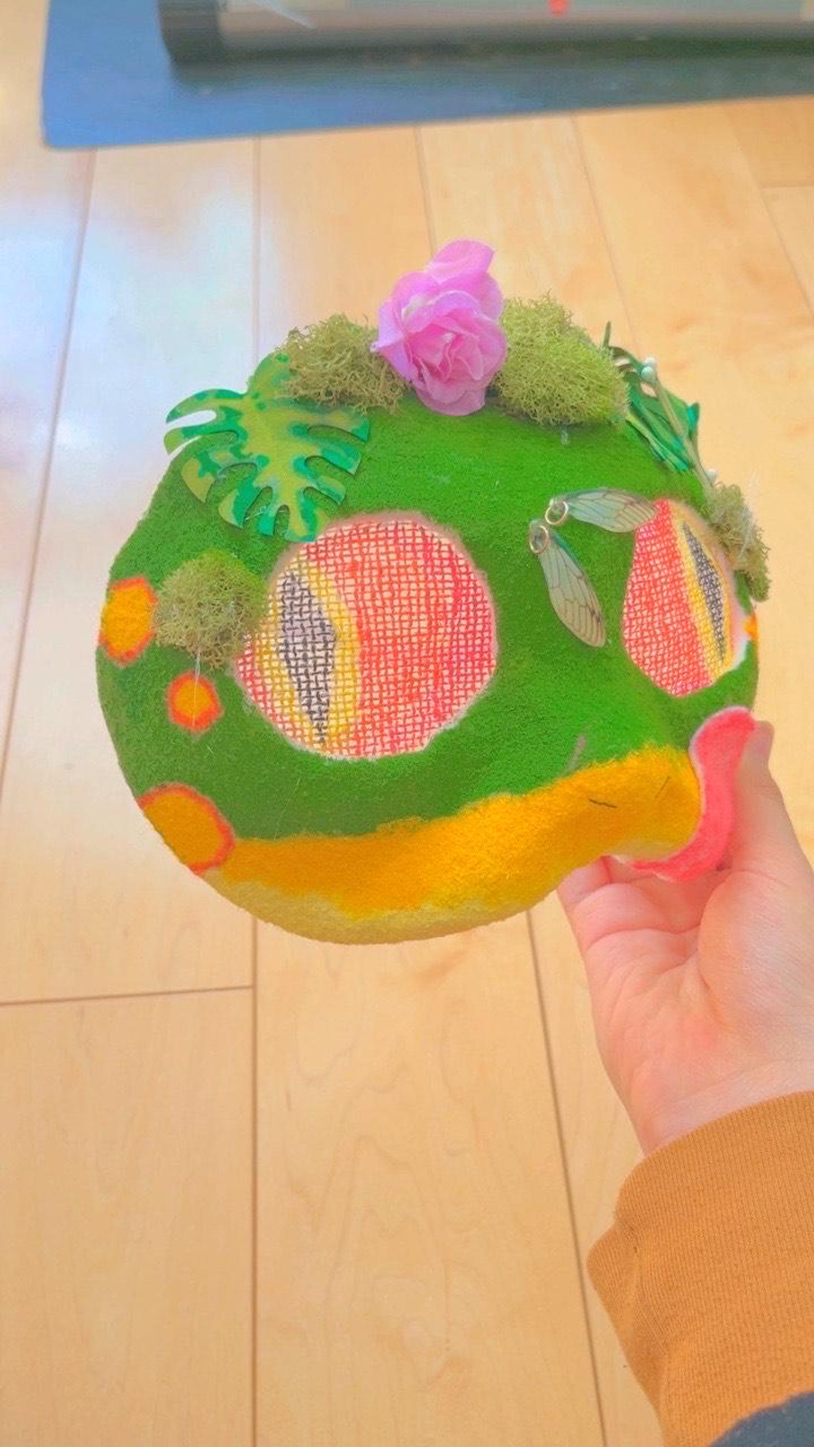 Kemono Big-eyed Tropical Neon Green Rainforest Therian Frog Mask - Etsy