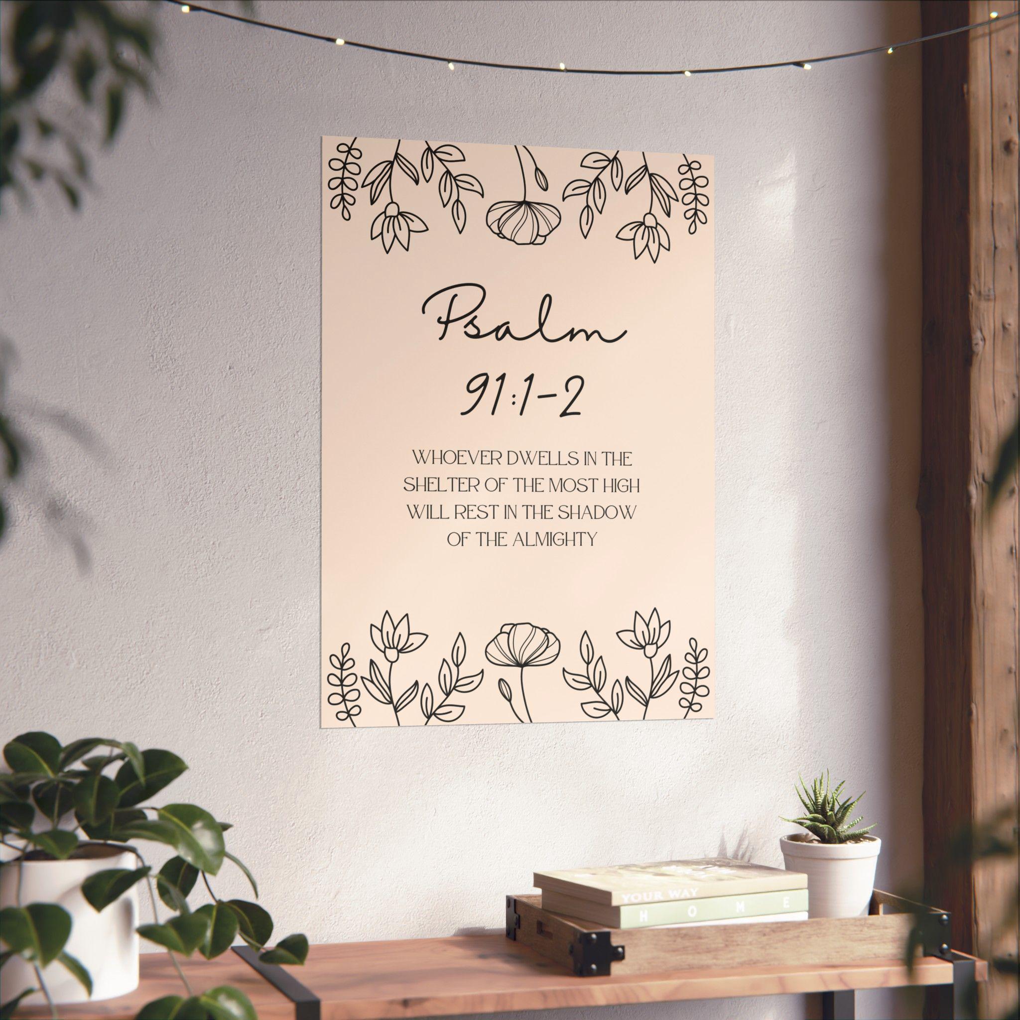Bible Verse Wall Art, Christian Wall Art, Bible Verse, Scripture, Bible ...