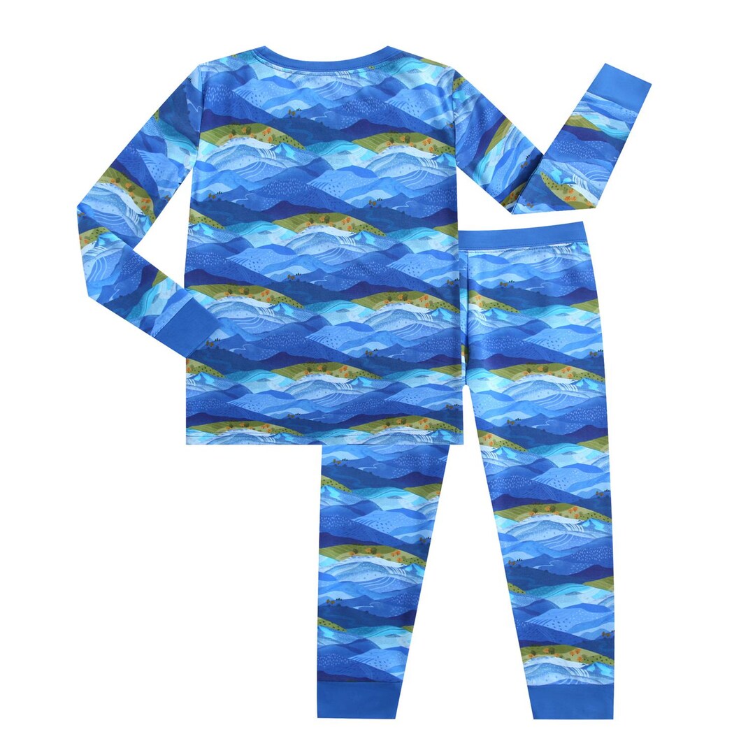 Blue Ridge 2 Piece Bamboo Pajamas - Etsy
