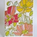 Poppy Flower Blank Note Cards With Envelopes Floral Linocut - Etsy
