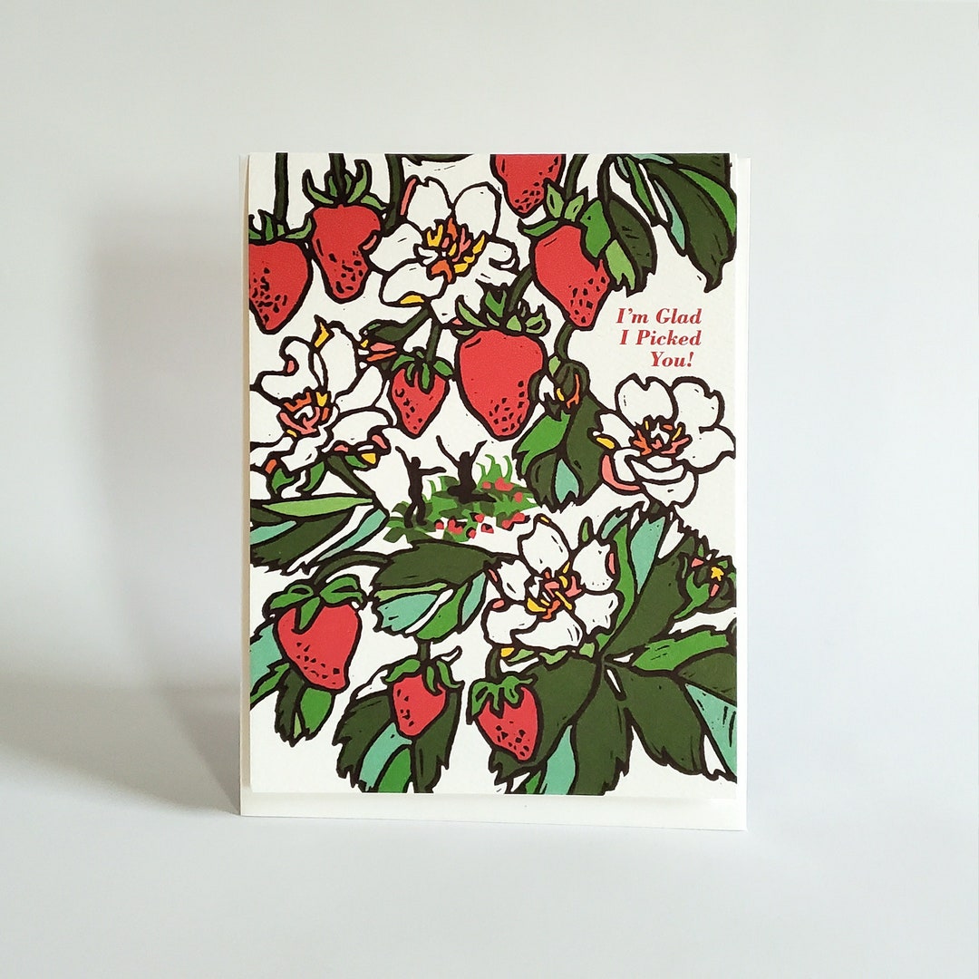 I'm Glad I Picked You Anniversary Greeting Card for Him, Anniversary ...