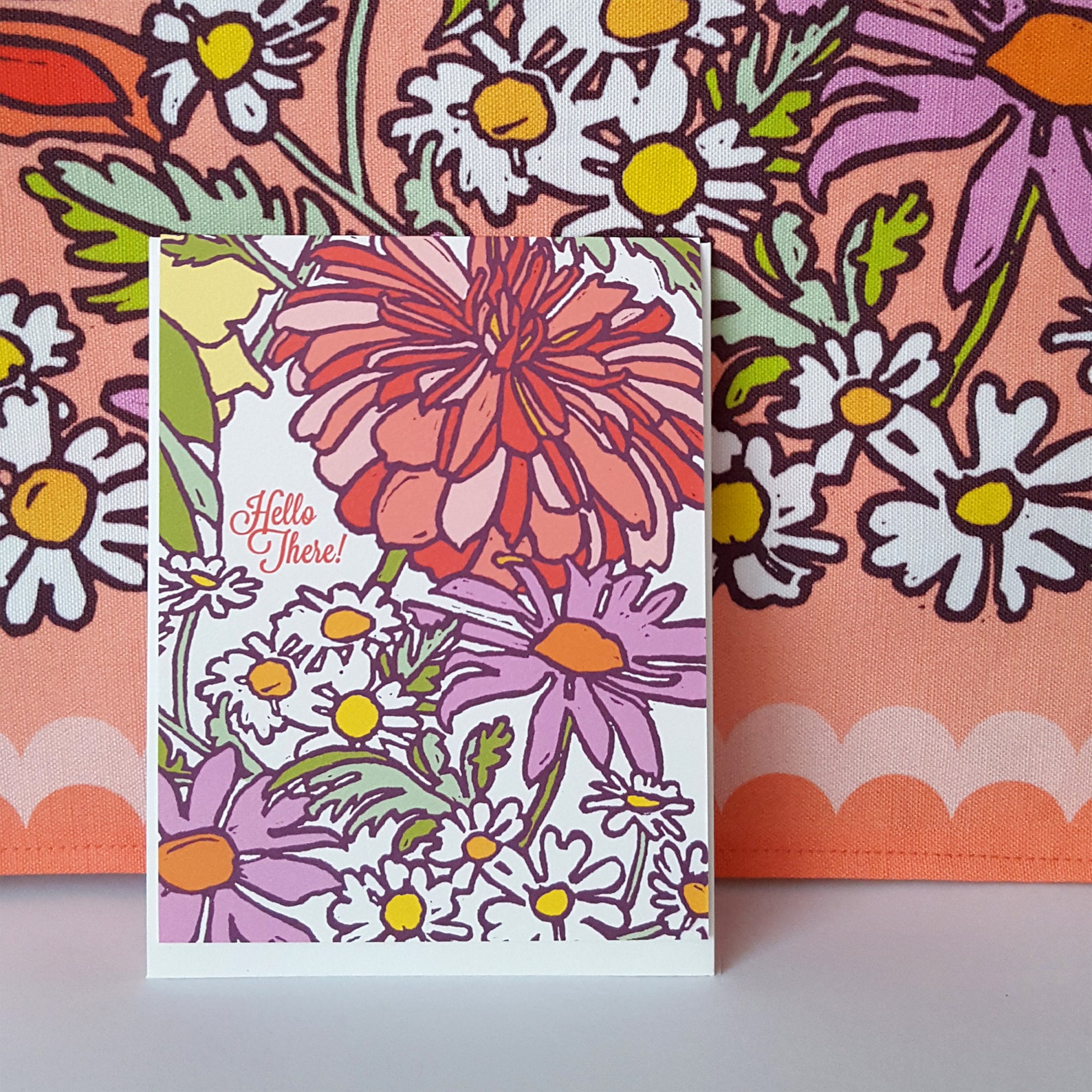 Hello There Thinking of You Greeting Card, Miss You Friendship Card ...