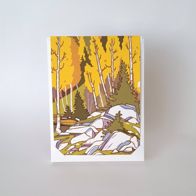Aspen Tree Blank Note Card Set, Thinking of You Card Pack, Blank ...