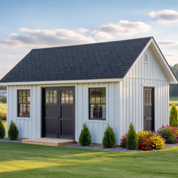 Sheds 16 X 24 - Etsy