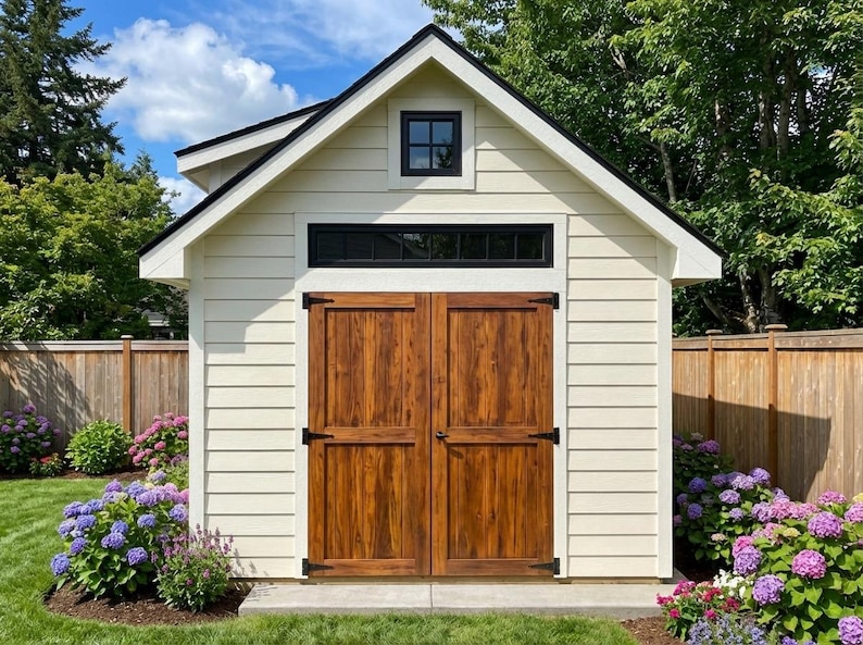 10x20 Shed Plans With Loft – DIY Storage Building (PDF) - Etsy