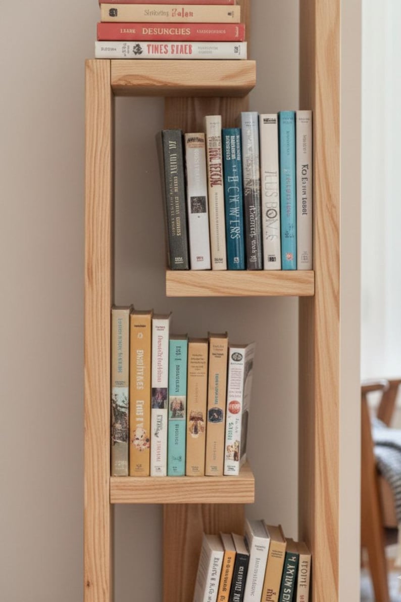 DIY Bookshelf Plans: Step-by-step Woodworking Instructions (15" X 64 ...
