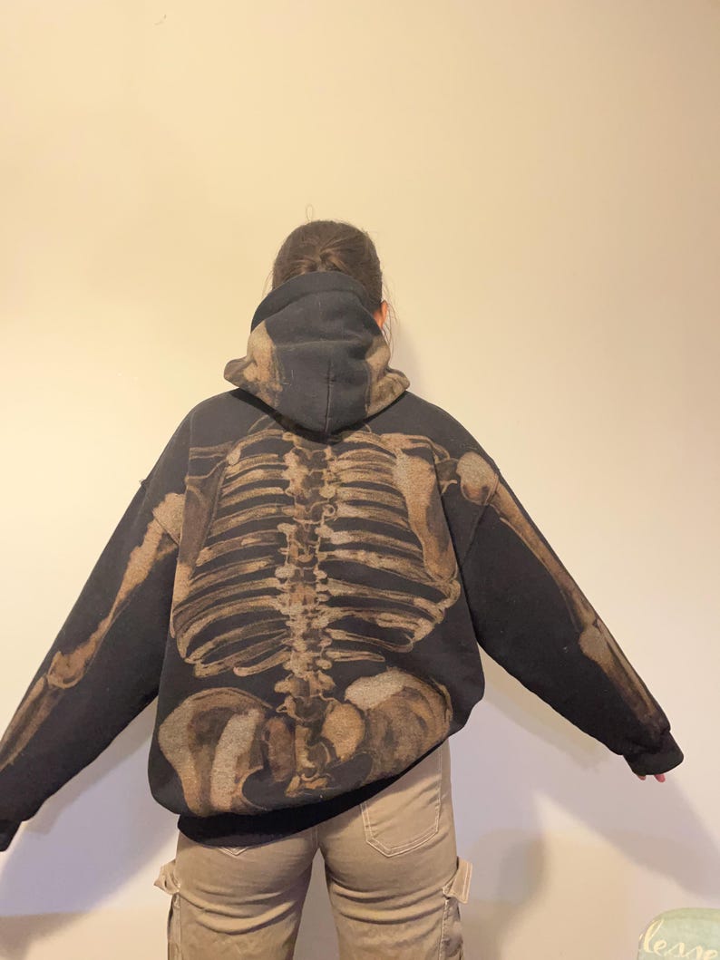 Skeleton Hoodie - Etsy