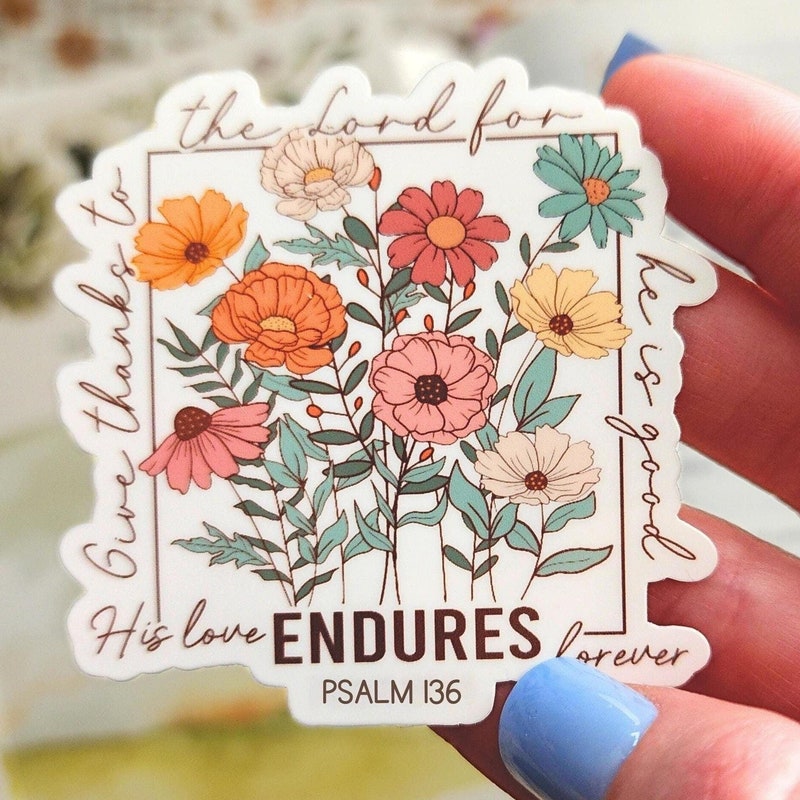 Bible Verse Stickers - Etsy