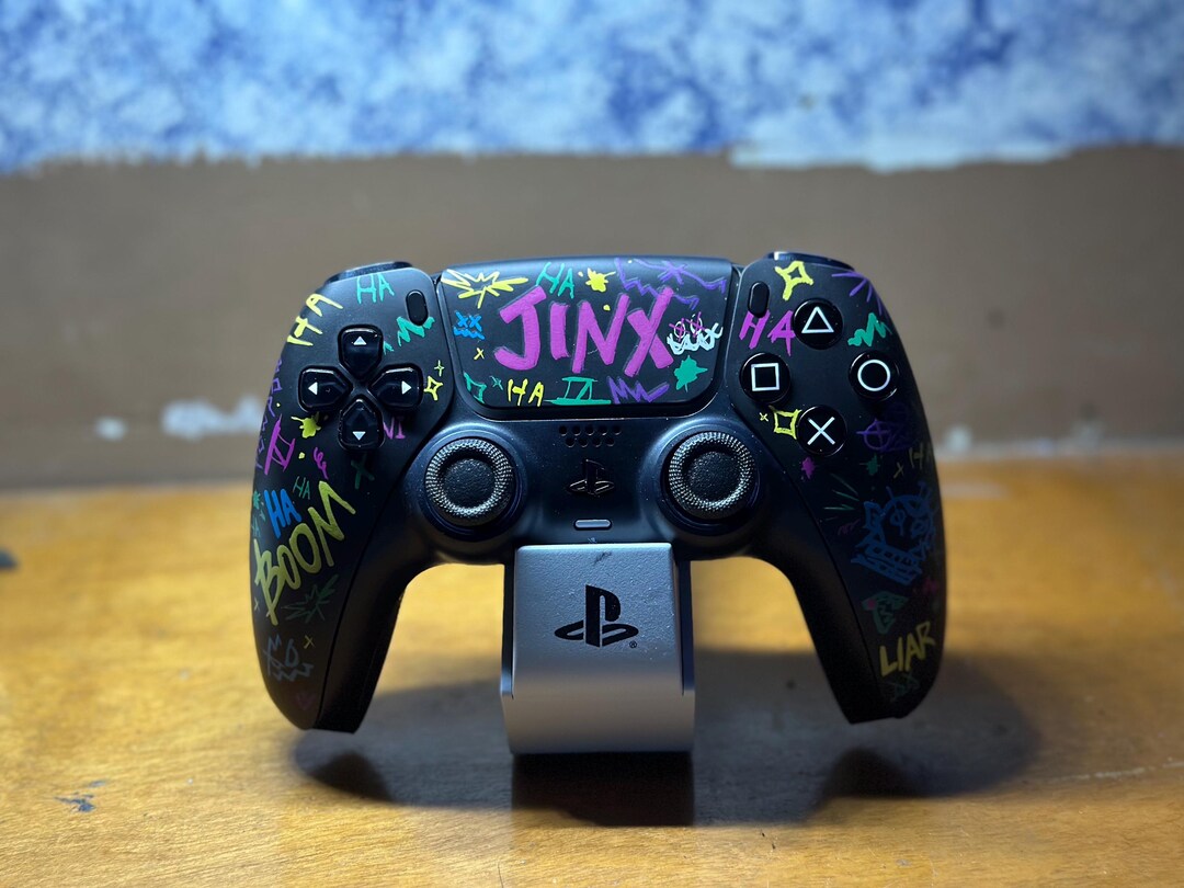 Custom Jinx Arcane PS5 Controller - Etsy