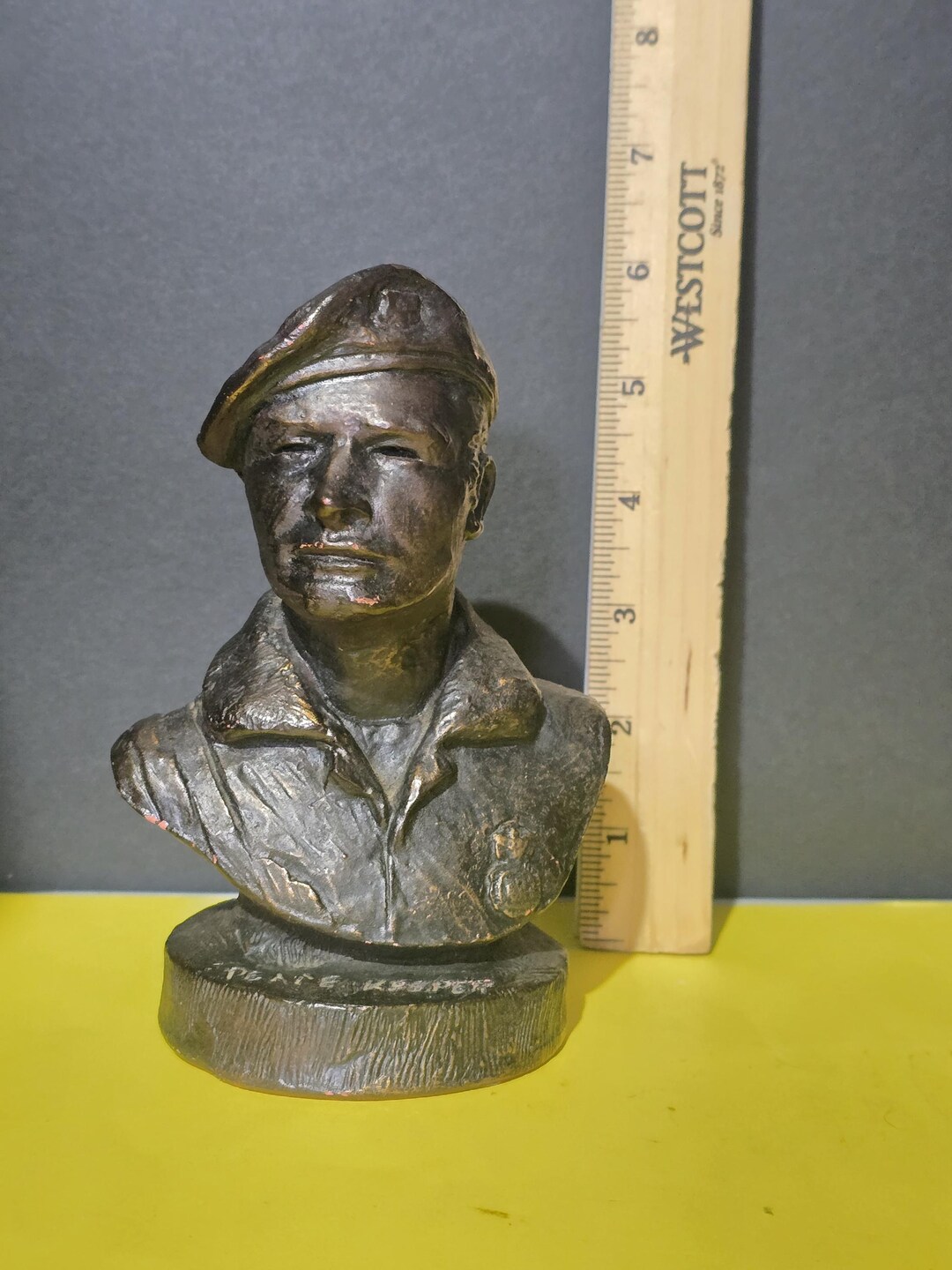 Collectible Bronze Coloured Peace Keeper Bust - Etsy