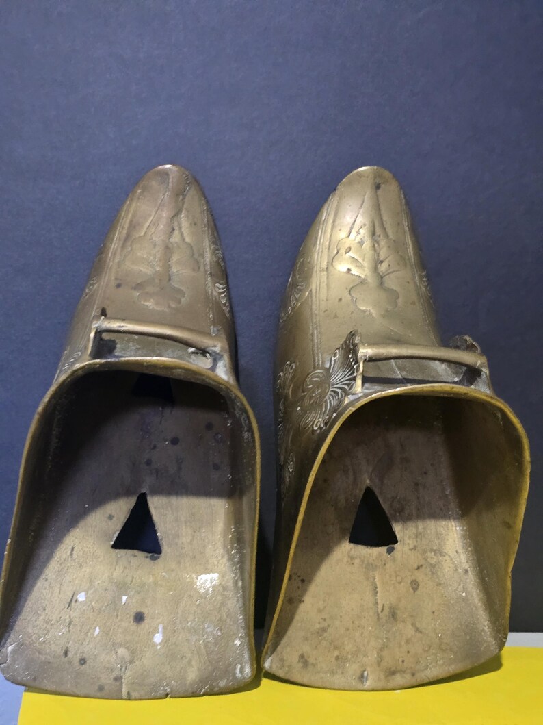 Antique Brass Conquistidor Stirrups Decorative Boot Decoration - Etsy