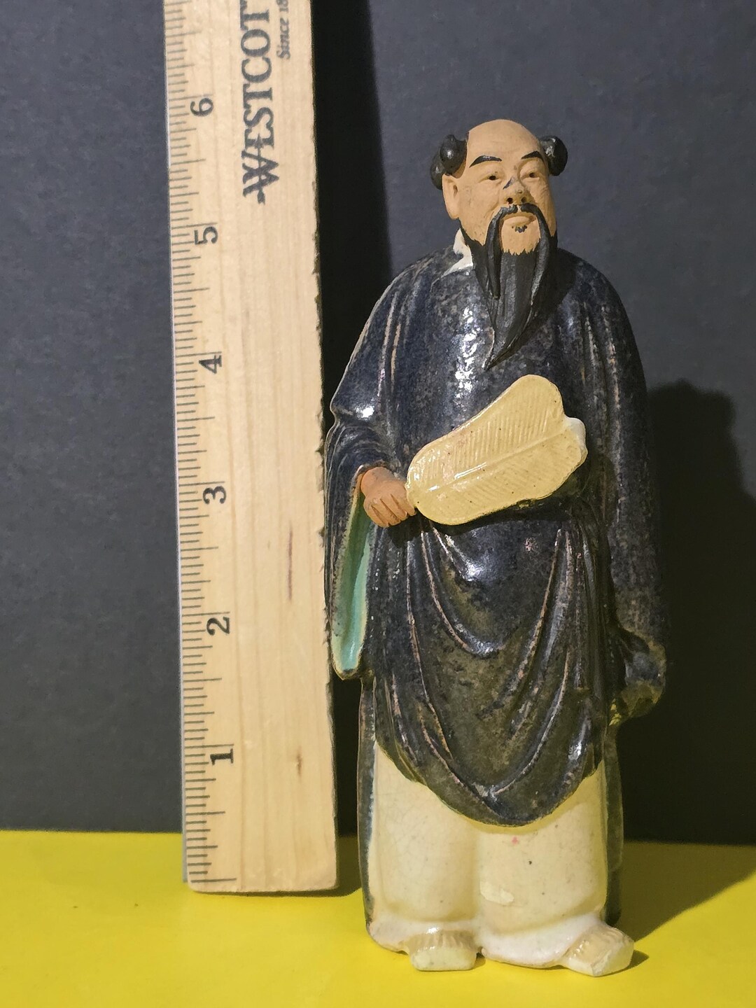 Porcelain Style Figure of a Chinese Wise Man. - Etsy