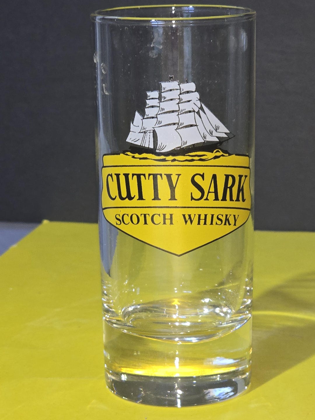 Tall Cutty Sark Scotch Whisky Glass. - Etsy