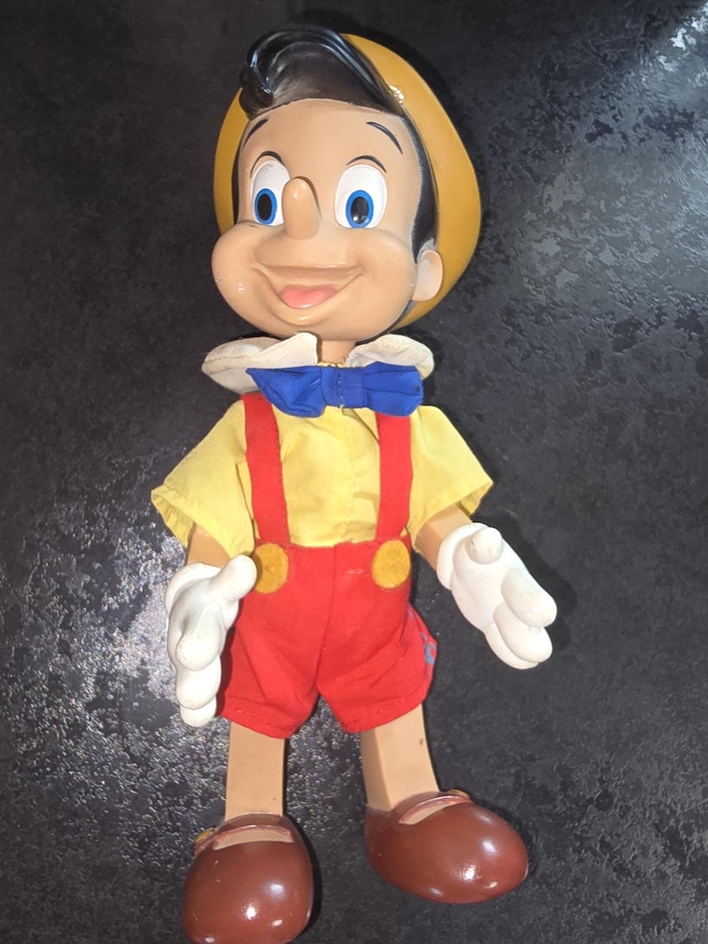 Vintage Collectible Pinocchio Figure - Etsy