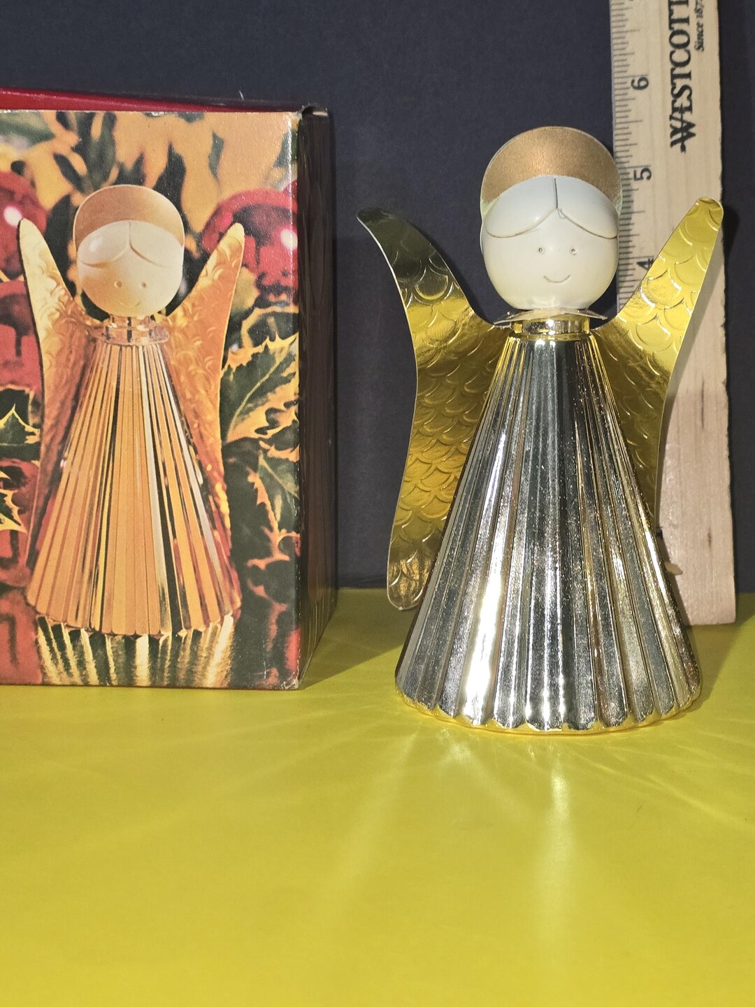 Vintage Collectible Avon Golden Angel Rapture in Original Box - Etsy