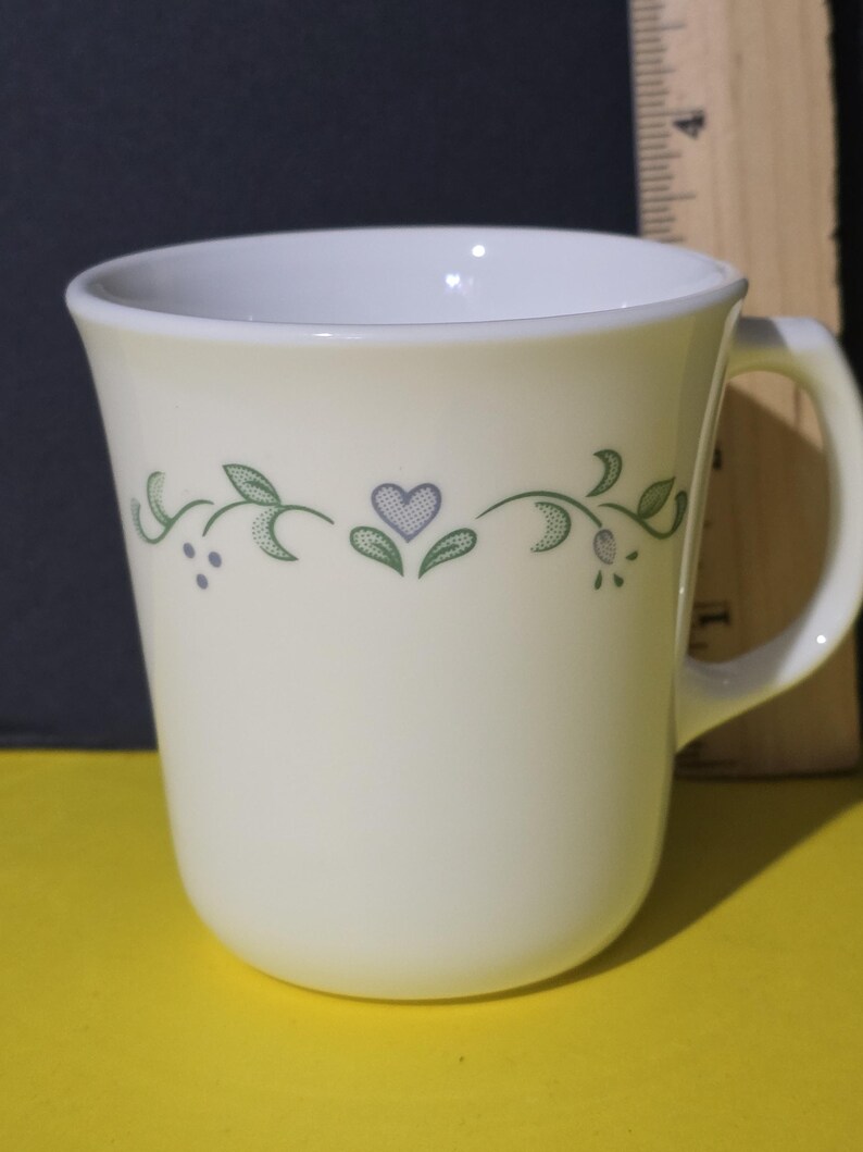 Vintage Corning Ware Coffee Mugs in the Country Cottage Design See ...