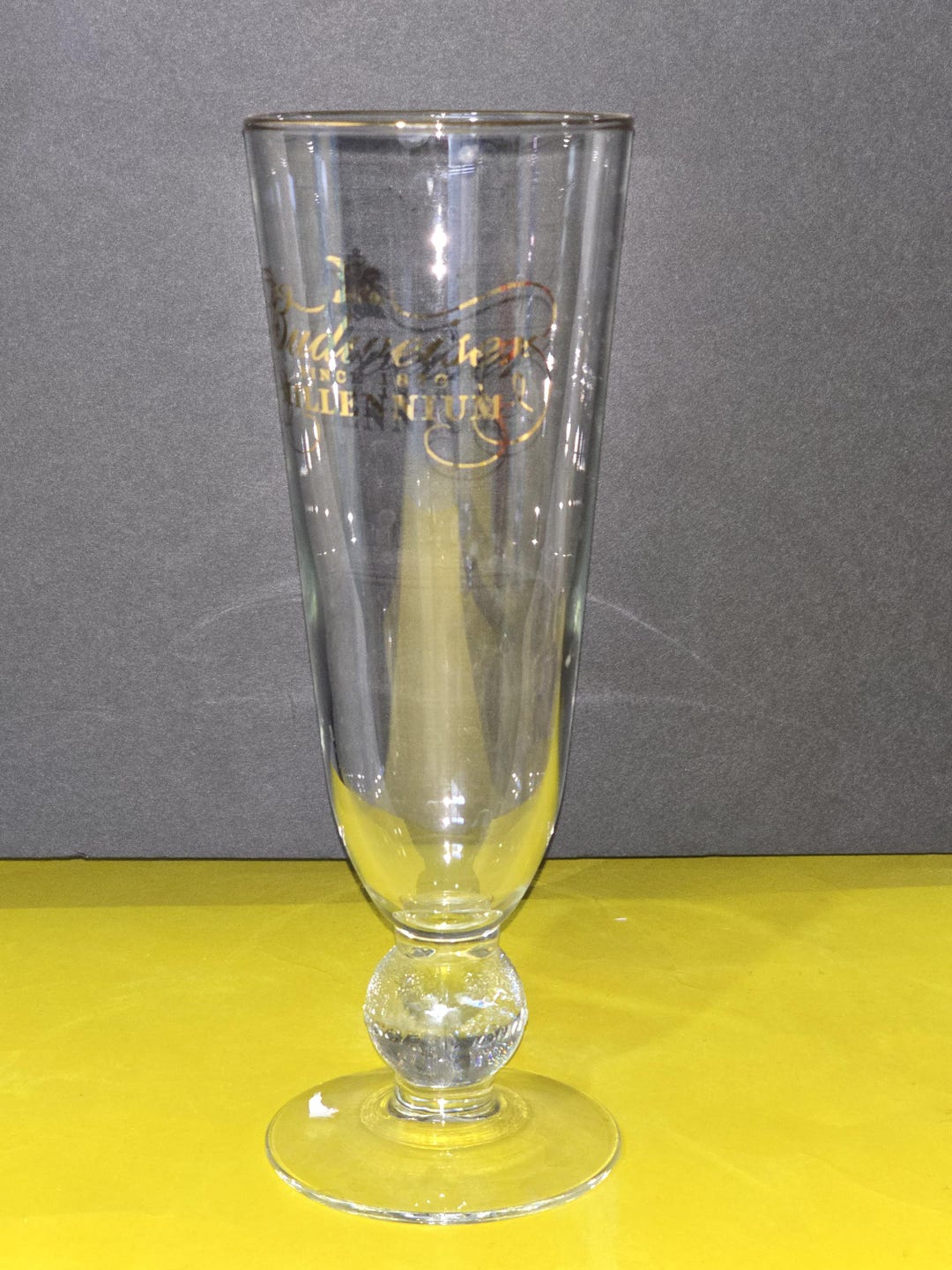Budweiser Millennium Beer Glass - Etsy