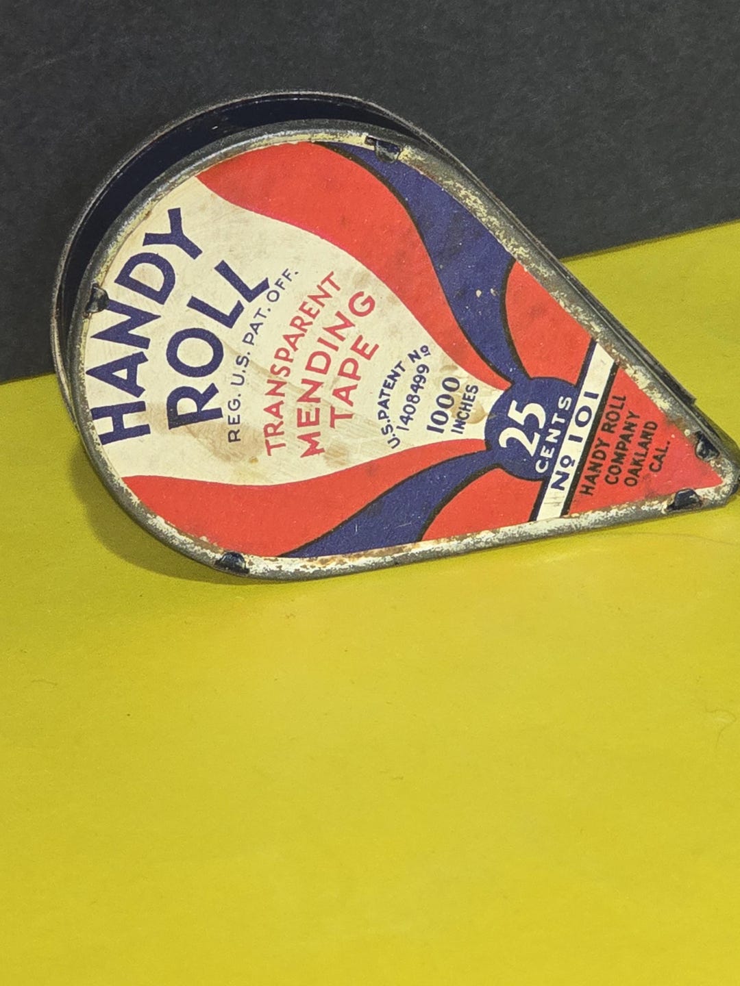 Vintage Handy Roll Transparent Mending Tape - Etsy