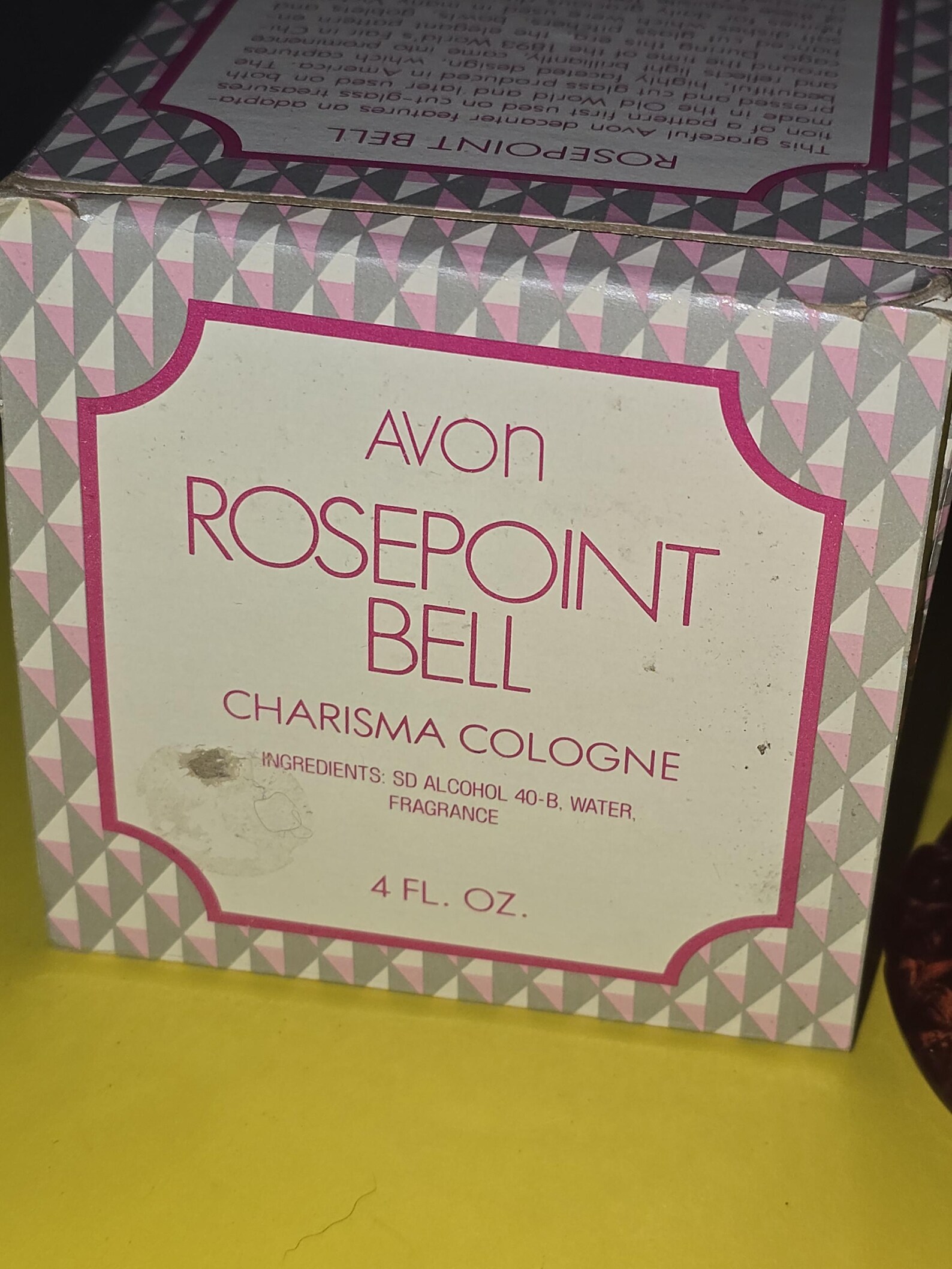 Vintage (1978) Avon Tosepoint Bell Charisma Cologne in Original Box - Etsy