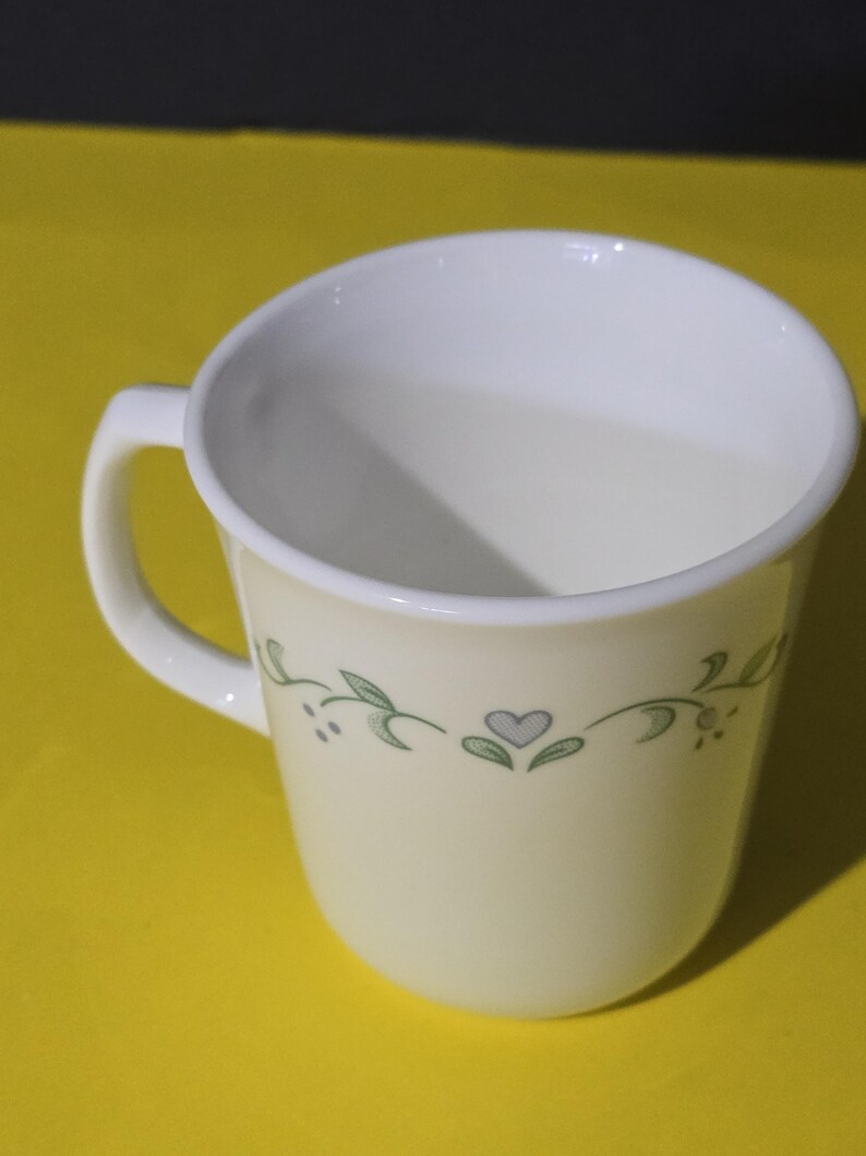 Vintage Corning Ware Coffee Mugs in the Country Cottage Design See ...