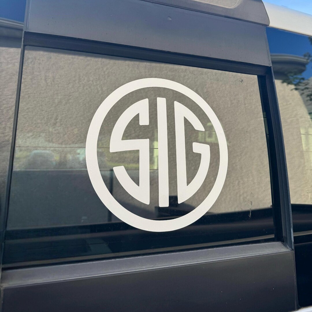 Sig Sauer Car Decal, Sig, Glock, Bumper Sticker, Gifts for Men, Gifts ...
