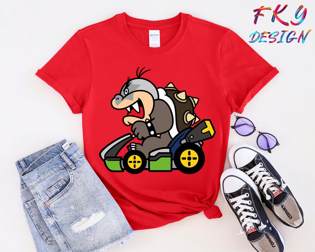 Morton Shirt, Super Mario Kart Shirt, Super Mario Character Shirt ...