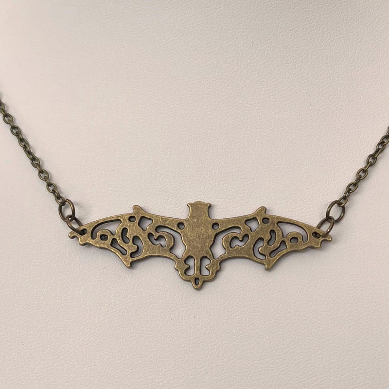Filigree Bat - Etsy