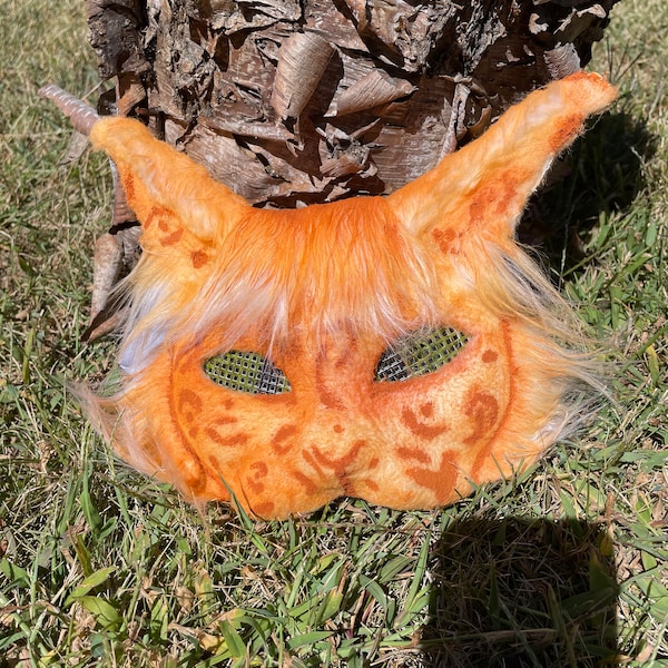 Orange Cat Therian Mask (Just for you!) - Etsy