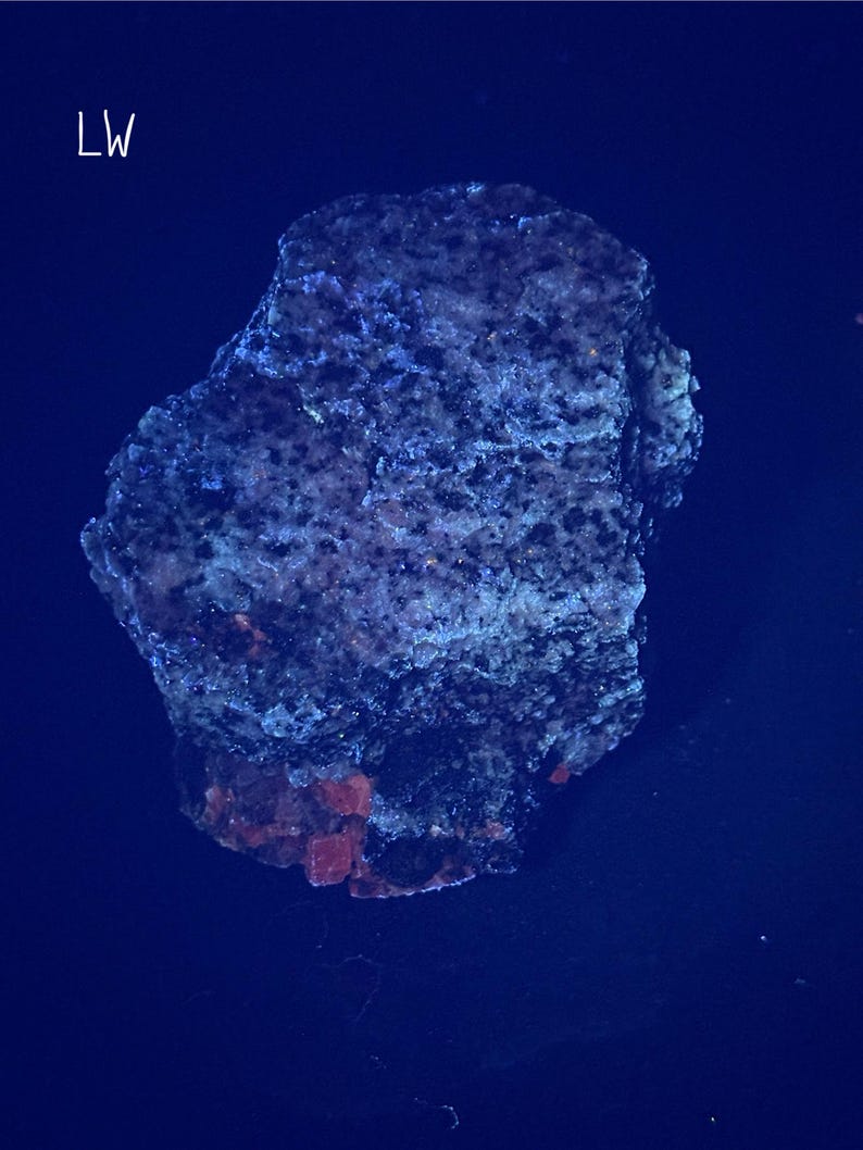 Microcline Calcite UV Fluorescent Mineral Sample Franklin NJ E83 - Etsy