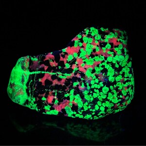 Willemite Calcite Franklinite UV Fluorescent Mineral Sample Sterling ...
