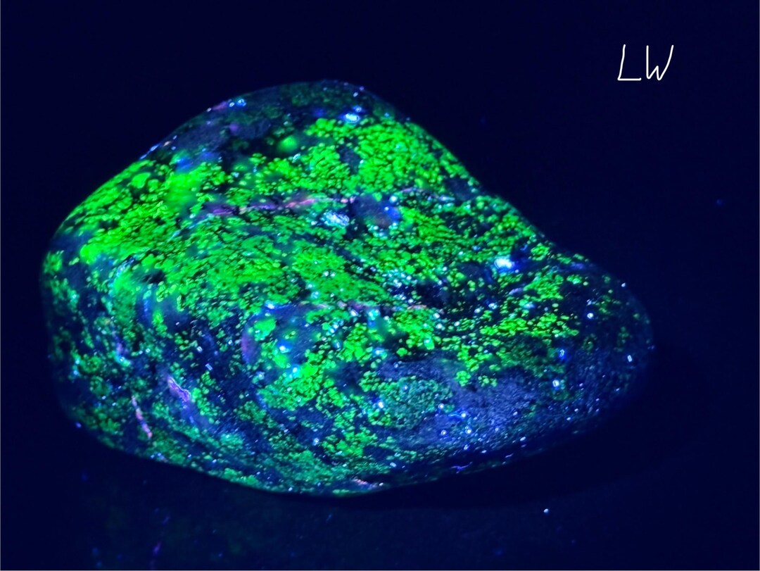 Willemite Sphalerite Franklinite UV Fluorescent Mineral Sample Sterling ...