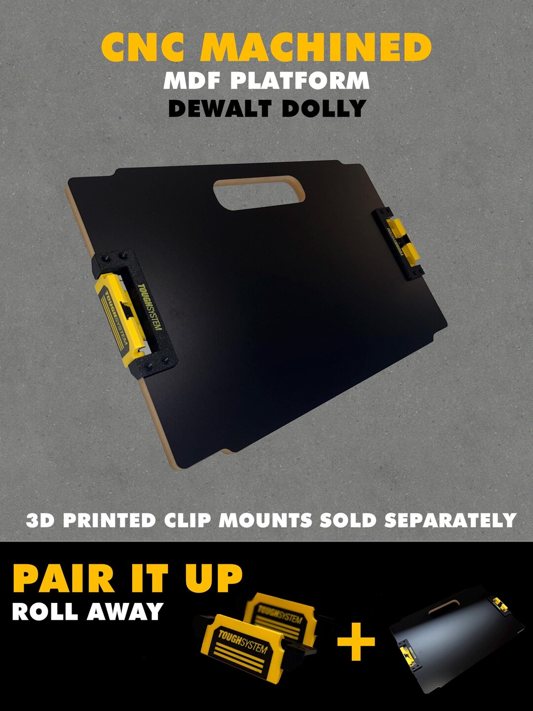 MDF Platform for Dewalt Toughsystem 2.0 Dolly - Etsy