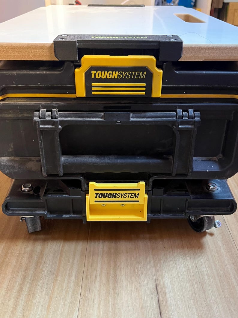 Dolly Kit for Dewalt Toughsystem 2.0 Adapter Plate | 3D Printed Rolling ...